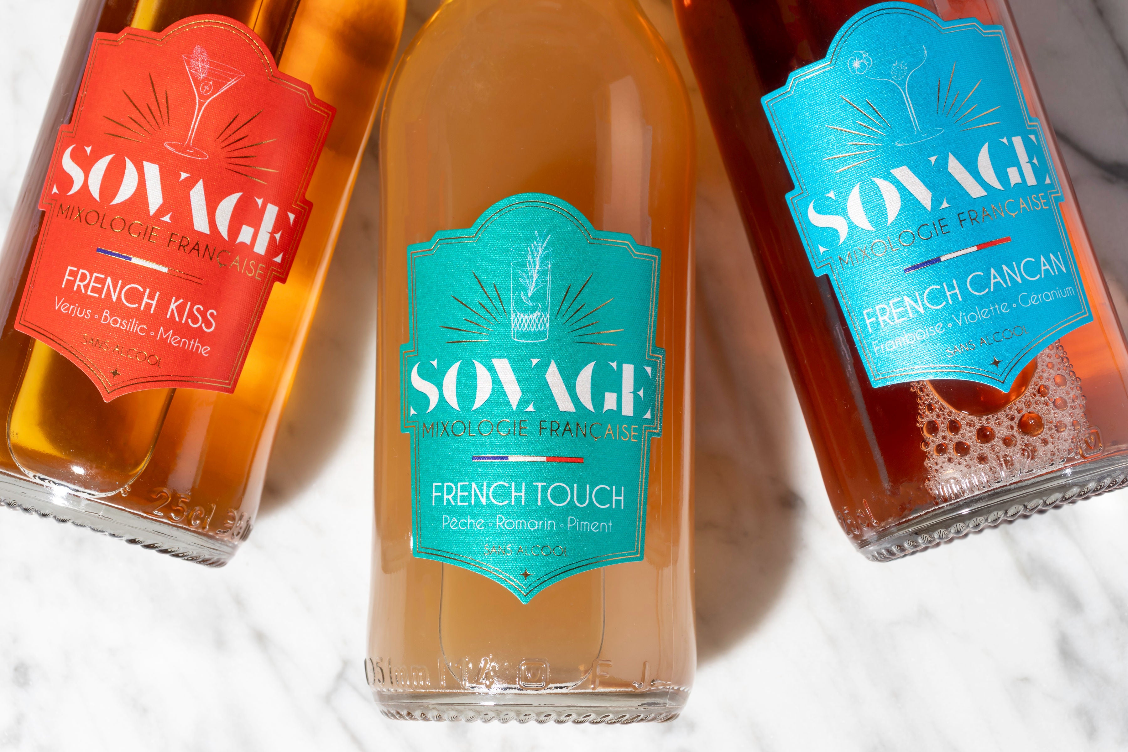 SOVAGE, L'art de trinquer, sans alcool, inspiré des grands parfumeurs